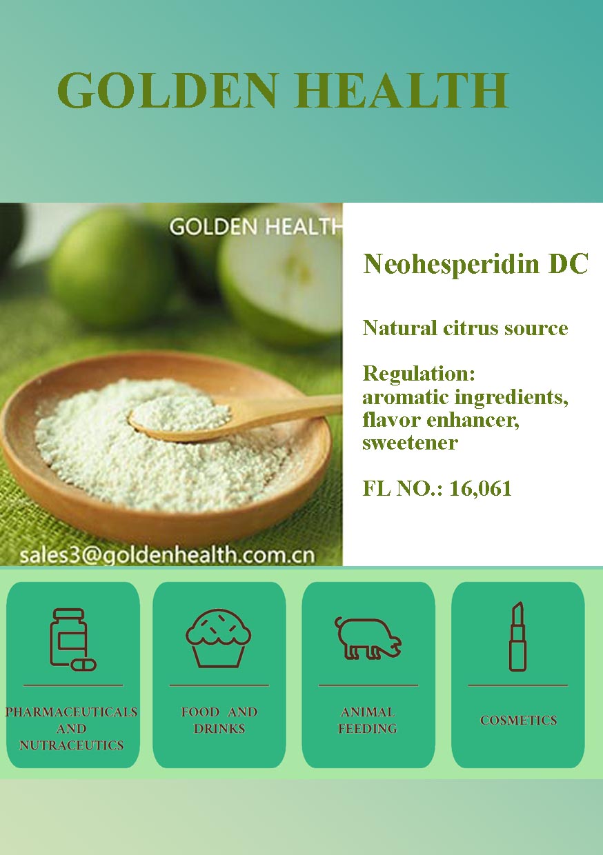 NHDC sweetener (Neohesperidin DC ) a variety functional food ingredient