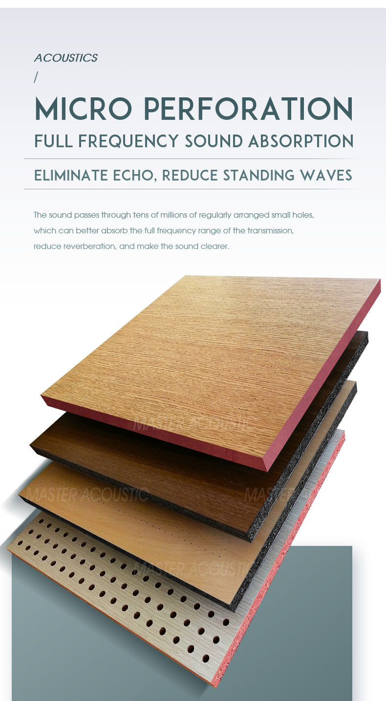 Good Performance Micro Holes Acoustic Panel - Master Acoustic