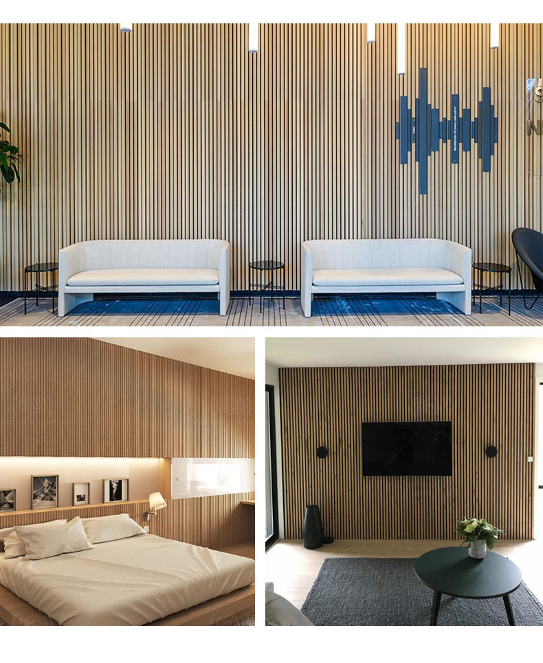 PET MDF Wooden Acoustic Slat Panel - Master Acoustic