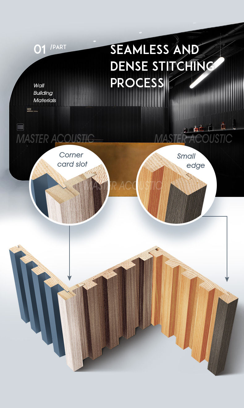 Solid Wood Decorated Panel - Master Acoustic