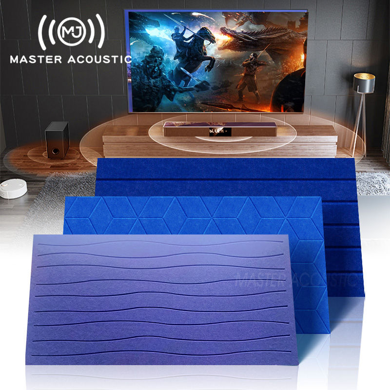 V grooved acoustic panel