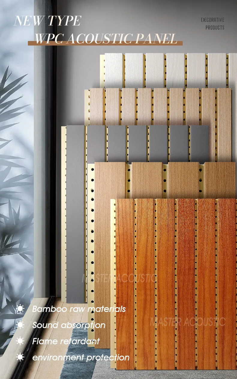 ECO Friendly WPC Acoustic Panel - Master Acoustic