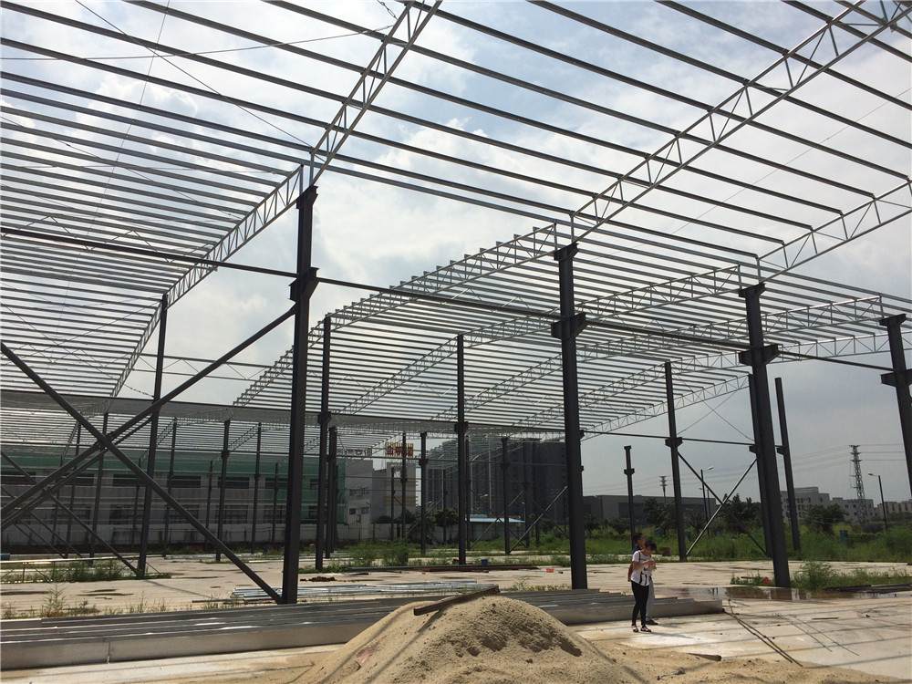 Steel structure size and welding construction points